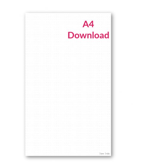 Free Dot Paper Printables for Bullet Journals - Download and Print